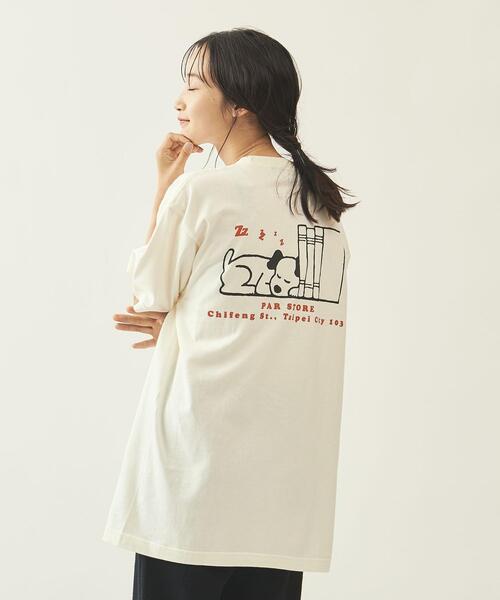 info. BEAUTY&YOUTH（インフォビューティアンドユース）の「 Reading T/Tシャツ（Tシャツ/カットソー）」 - WEAR