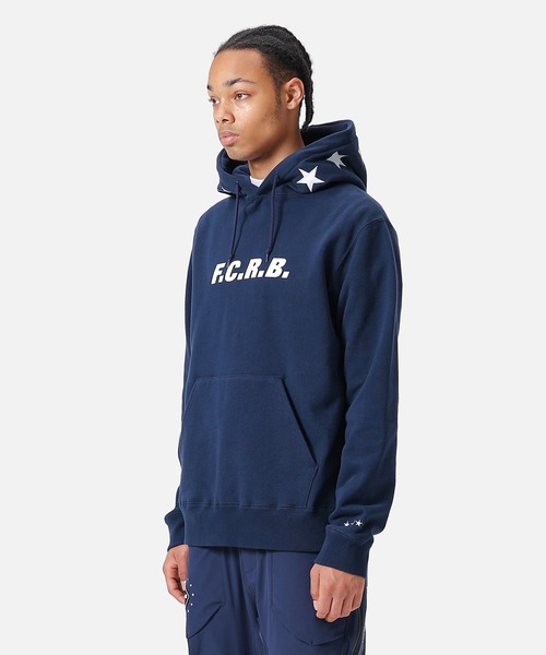 F.C.Real Bristol（エフシーレアルブリストル）の「STAR APPLIQUE CLASSIC LOGO PULLOVER SWEAT HOODIE（パーカー）」 - WEAR