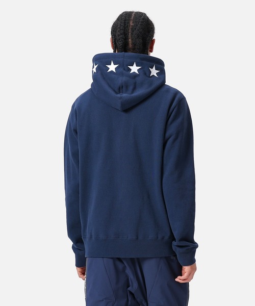 F.C.Real Bristol（エフシーレアルブリストル）の「STAR APPLIQUE CLASSIC LOGO PULLOVER SWEAT HOODIE（パーカー）」 - WEAR