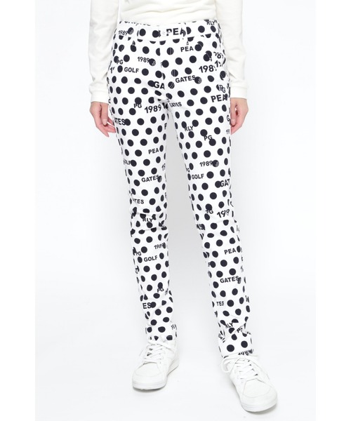 Pearly Gates（パーリーゲイツ）の「【pearly Gates】アートピケ 5ポケットストレッチパンツ ＜ドットロゴ柄 ＞（その他パンツ）」 Wear 