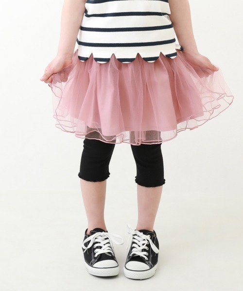 devirock（デビロック）の「6分丈 ボリュームチュールスカッツ（スカート）」 - WEAR