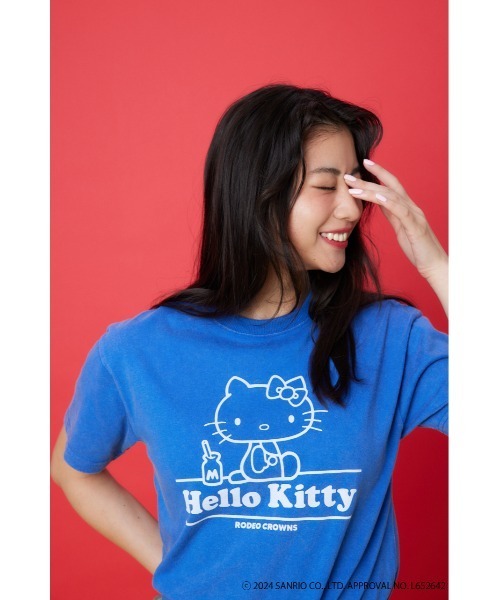 RODEO CROWNS WIDE BOWL（ロデオクラウンズワイドボウル）の「(HK)VINTAGE KITTY Tシャツ（Tシャツ ...