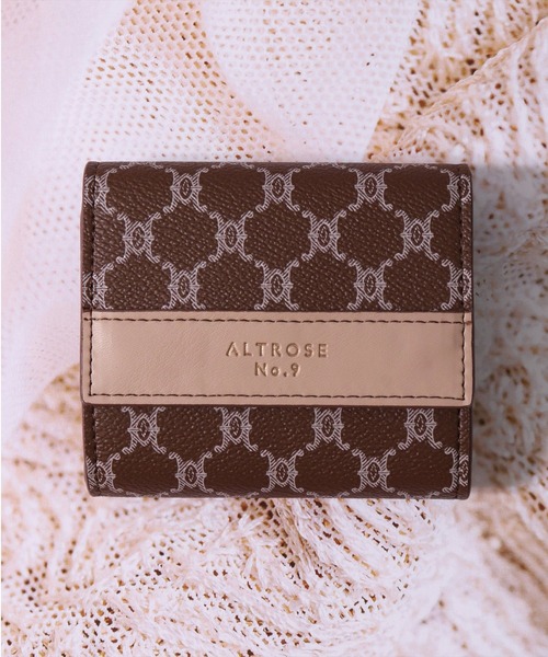 ALTROSE（アルトローズ）の「(RC)【ALTROSE】ラセット ボックス コイン 3つ折り 財布（財布）」 - WEAR