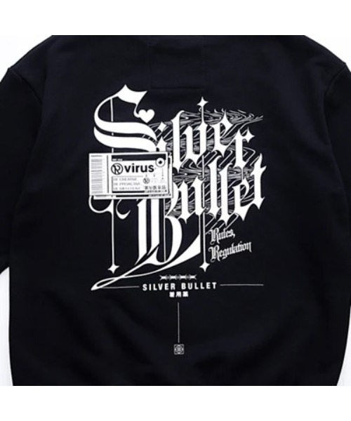 NUBIAN（ヌビアン）の「【SHOTCAKE FACTORY】SILVER BULLET SWEAT（スウェット）」 - WEAR