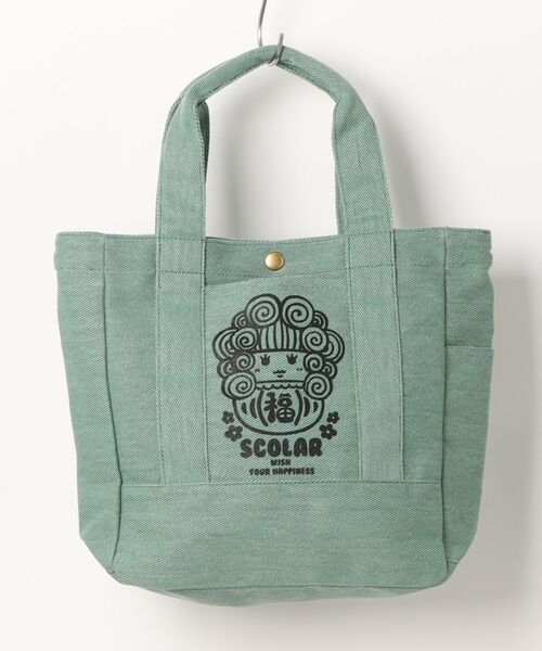 652432：だるまスカラーちゃんトートバッグ（トートバッグ）｜ScoLar（スカラー）のファッション通販 - ZOZOTOWN
