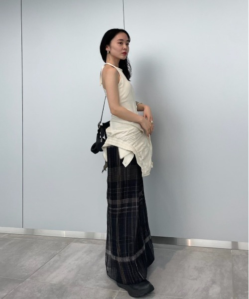 Ameri（アメリ）の「MEDI DIMENSIONAL KNIT TANK（タンクトップ）」 - WEAR