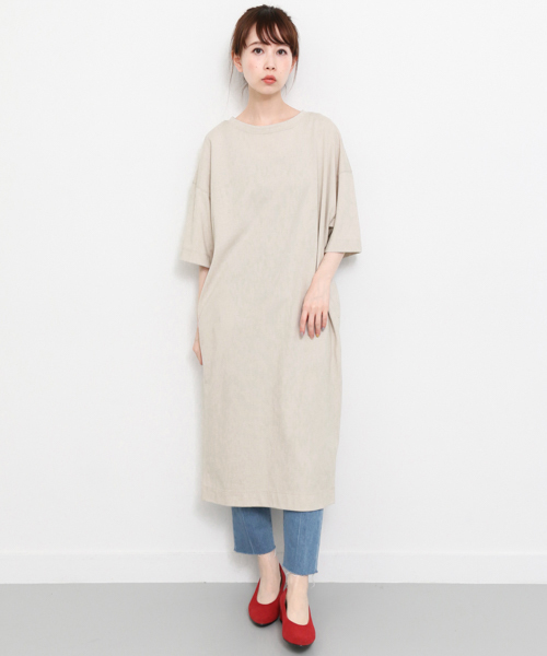 KBF（ケイビーエフ）の「KBF BIG TEEワンピ（ワンピース）」 - WEAR