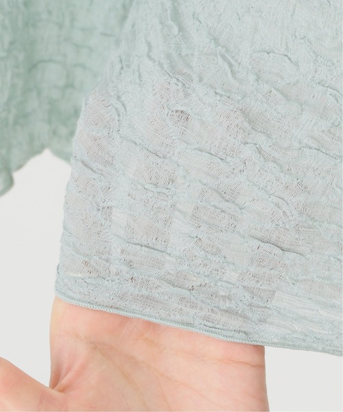 SLOBE IENA（スローブイエナ）の「シャーリングプルオーバー【手洗い可能】 （Tシャツ/カットソー）」 - WEAR