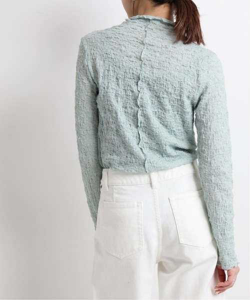 SLOBE IENA（スローブイエナ）の「シャーリングプルオーバー【手洗い可能】 （Tシャツ/カットソー）」 - WEAR