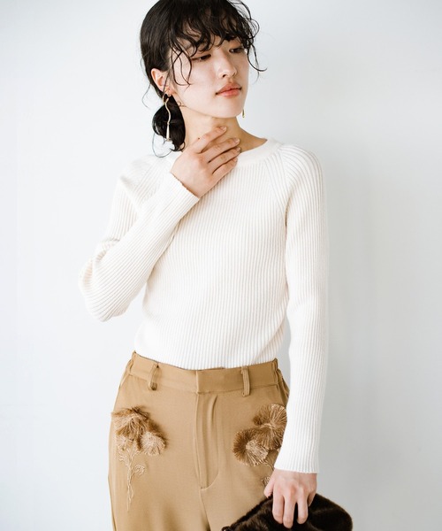 ANNA LUNA（アンナルナ）の「【ANNA LUNA】1枚でもインナーとしても！着回し力 の万能プルオーバー（ニット/セーター）」 - WEAR