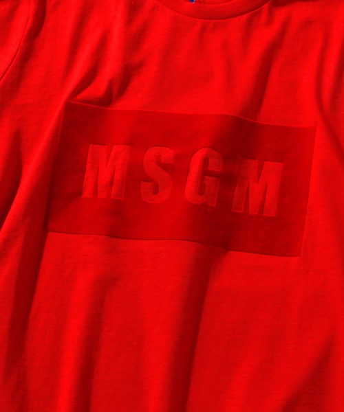 MSGM（エムエスジーエム）の「MSGM(エムエスジーエム)Kids & Junior プリント半袖Tシャツ（Tシャツ/カットソー）」 - WEAR