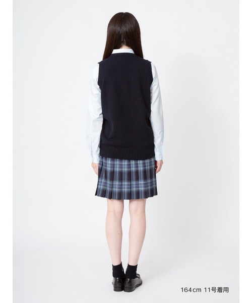 EASTBOY（イーストボーイ）の「ベスト 綿 7G スクール ニット 中学生 高校生（ベスト）」 - WEAR