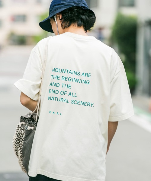 【セール】『UR TECH ひやサラクール』SOLITUDE BACK T-SHIRTS（Tシャツ/カットソー）｜EKAL（エカル）のファッション通販 - ZOZOTOWN
