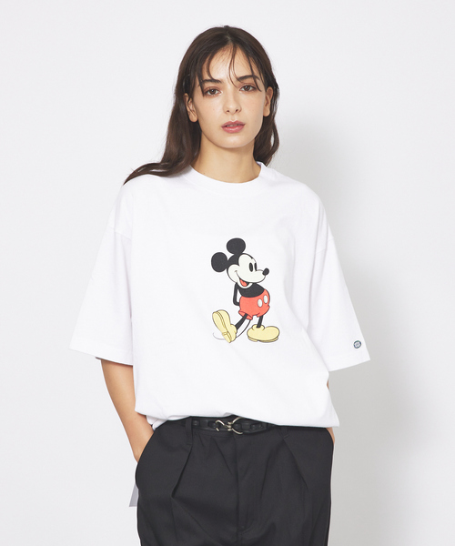 DISCUS ATHLETIC（ディスカス アスレチック）の「【DISCUS ATHLETIC/ディスカスアスレチック×Disney/ディズニー】半袖Tシャツ Mikey/ミッキー/ プリント ...