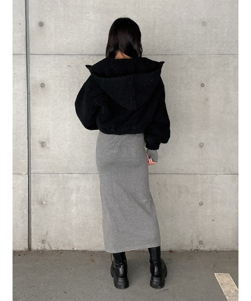 ENVYM（アンビー）の「スリットニットロングOP（ワンピース）」 - WEAR