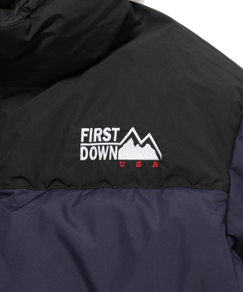 FIRST DOWN（ファーストダウン）の「FIRST DOWN/ファーストダウン BUBBLE DOWN JACKET/バブルダウンジャケット/2WAYリバーシブル（ダウンジャケット/コート ...
