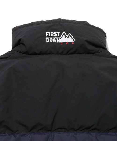 FIRST DOWN（ファーストダウン）の「FIRST DOWN/ファーストダウン BUBBLE DOWN JACKET/バブルダウンジャケット/2WAYリバーシブル（ダウンジャケット/コート ...