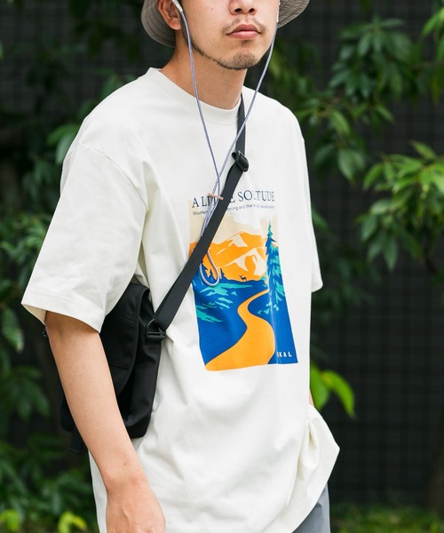 【セール】『UR TECH ひやサラクール』 AL SOLITUDE T-SHIRTS（Tシャツ/カットソー）｜EKAL（エカル）のファッション通販 - ZOZOTOWN