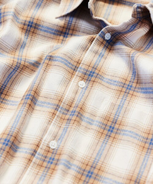 【セール】限定展開 Relax Fit リラックスフィット レギュラーカラー チェック ネルシャツ（シャツ/ブラウス）｜FREAK'S ...