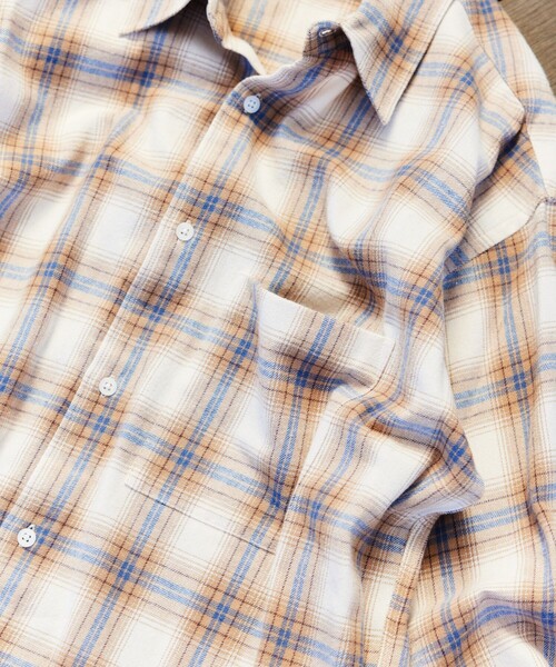 【セール】限定展開 Relax Fit リラックスフィット レギュラーカラー チェック ネルシャツ（シャツ/ブラウス）｜FREAK'S ...