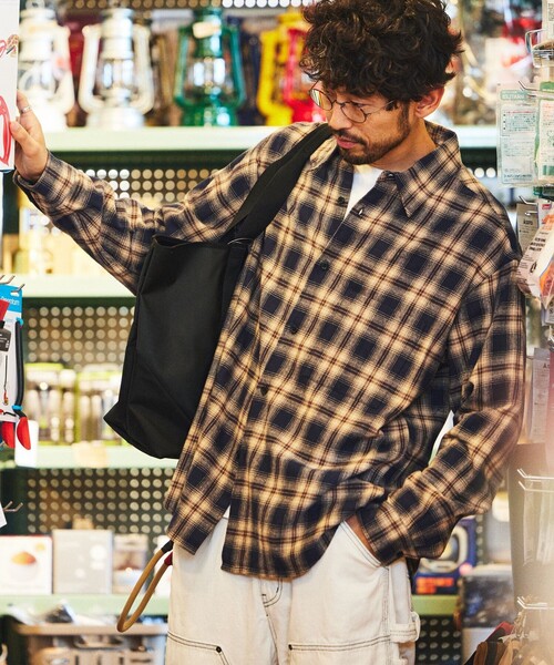 【セール】限定展開 Relax Fit リラックスフィット レギュラーカラー チェック ネルシャツ（シャツ/ブラウス）｜FREAK'S ...