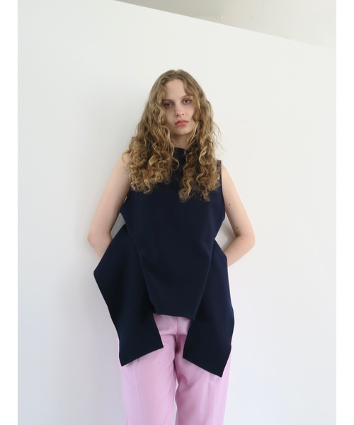 swane（スワネ）の「side flare vest（ベスト）」 - WEAR