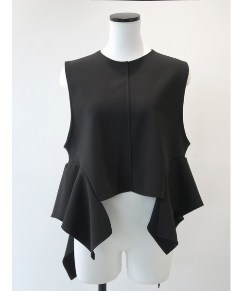swane（スワネ）の「side flare vest（ベスト）」 - WEAR