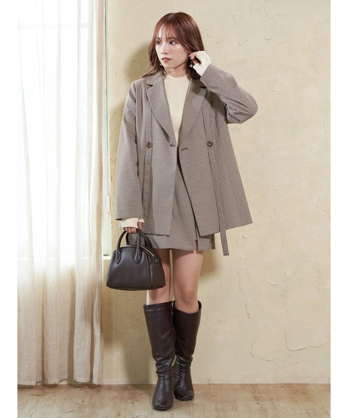 Earth Musicandecology（アースミュージックアンドエコロジー）の「デザインジャケット（テーラードジャケット）」 Wear 