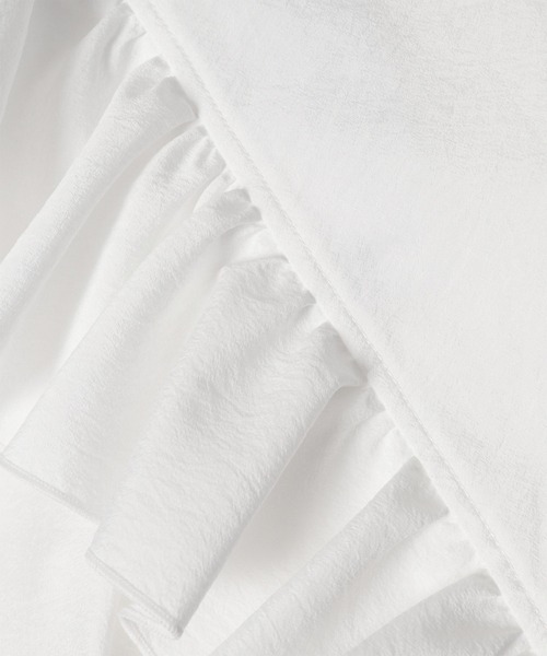 ADAM ET ROPE'（アダムエロペ）の「【前後2WAY・洗える】フリルボレロ（シャツ/ブラウス）」 - WEAR