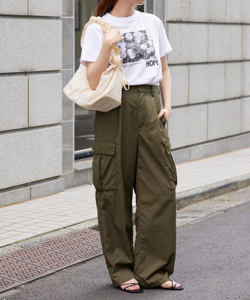 SETUP7（セットアップセブン）の「【SETUP7】ギャザーデザイン ワンショルダーバッグ KNF080（ショルダーバッグ）」 - WEAR