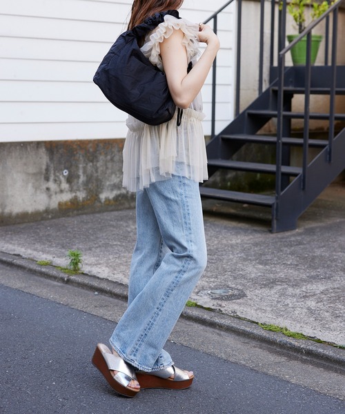 SETUP7（セットアップセブン）の「【SETUP7】ギャザーデザイン ワンショルダーバッグ KNF080（ショルダーバッグ）」 - WEAR