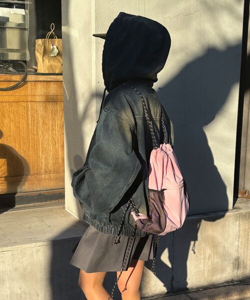 SEQUENZ（シークエンズ）の「【SEQUENZ（シークエンズ）】DAILY TECH KNAPSACK / ナップサック テック バック ドローコード（トートバッグ）」 - WEAR