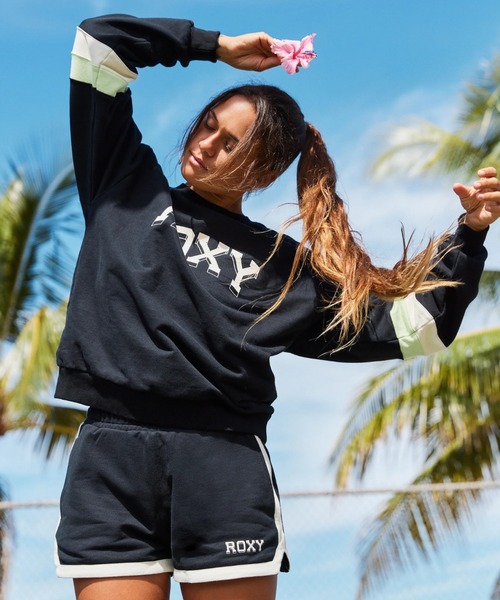 ESSENTIAL ENERGY CB /ロキシーロゴドロップショルダークルーネックスウェット（スウェット）｜ROXY（ロキシー）のファッション通販 - ZOZOTOWN