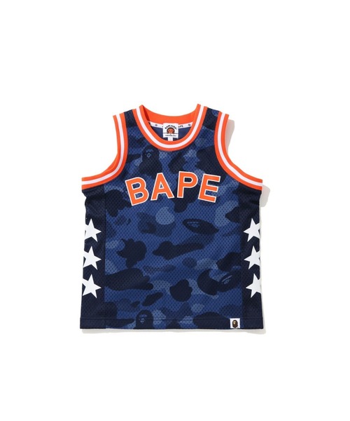 A BATHING APE（アベイシングエイプ）の「COLOR CAMO BAPE BASKETBALL TANK TOP K（タンクトップ ...
