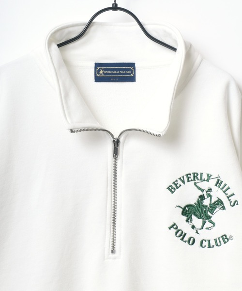 BEVERLY HILLS POLO CLUB（ビバリーヒルズポロクラブ）の「BEVERLY HILLS POLO CLUB/ビバリーヒルズポロクラブ オーバーサイズ ロゴ ワンポイント刺繍 ...
