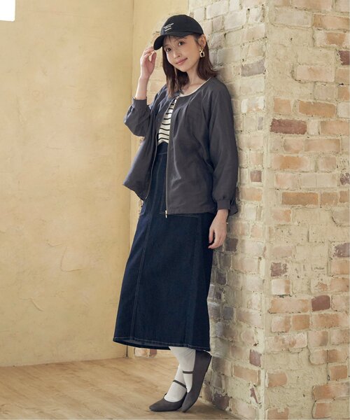 ikka（イッカ）の「【雑誌InRed web10月号掲載】ライトブルゾン（ブルゾン）」 - WEAR