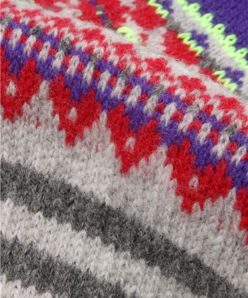 Ray BEAMS（レイビームス）の「 ERIBE / ロングボーダー カフグローブ（手袋）」 - WEAR