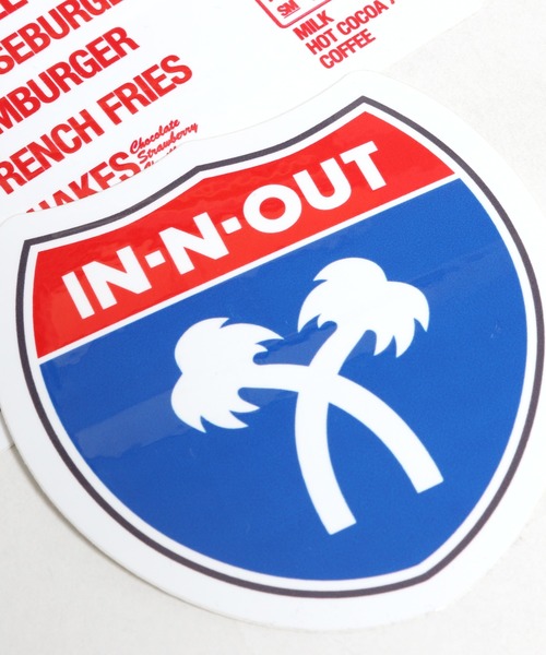 In-N-Out Burger（インアンドアウトバーガー）の「IN-N-OUT BURGER STICKER PACK（ステッカー/テープ ...