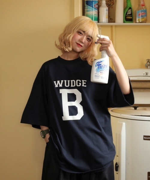 WudgeBoy（ワッジボーイ）の「WUDGE B T-shirt（Tシャツ/カットソー）」 - WEAR