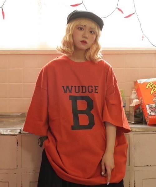 WudgeBoy（ワッジボーイ）の「WUDGE B T-shirt（Tシャツ/カットソー）」 - WEAR