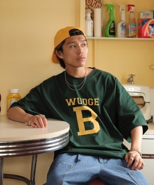 WudgeBoy（ワッジボーイ）の「WUDGE B T-shirt（Tシャツ/カットソー）」 - WEAR