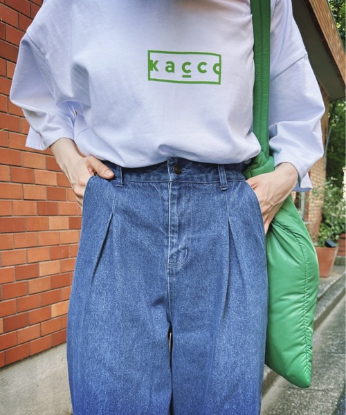 KACCO（カッコ）の「《ユニセックスアイテム》PADDED TOTE BAG / オリジナルKACCOロゴパデットトートバッグ（トートバッグ）」 - WEAR
