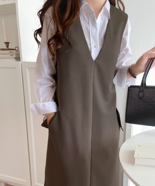 【ブランド古着】サロペットスカート（ジャンパースカート）｜classicalelf（クラシカルエルフ）のファッション通販 - ZOZOUSED