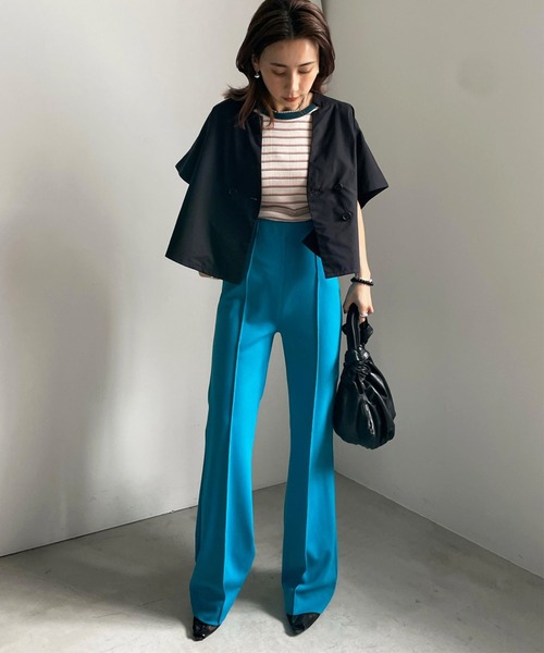 Ameri（アメリ）の「OVER SIDE BITTEN SHIRT（シャツ/ブラウス）」 - WEAR