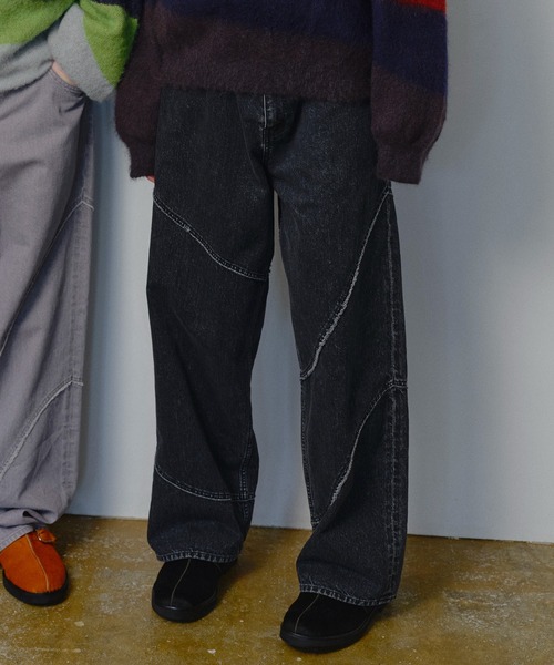 Jieda（ジエダ）の「DISTORTED DENIM PANTS（デニムパンツ）」 - WEAR