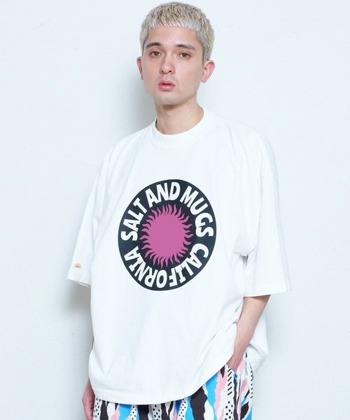 RHCP Circle Logo Loose Big Tee (Wide Body)（Tシャツ/カットソー）｜SALT&MUGS（ソルトアンドマグス）のファッション通販 - ZOZOTOWN