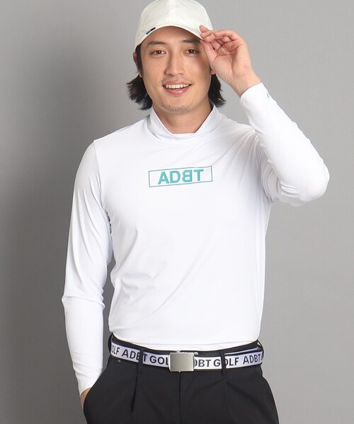 【セール】【ADBT】ロゴデザイン モックネック長袖プルオーバー（Tシャツ/カットソー）｜adabat（アダバット）のファッション通販 ...