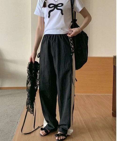 【セール】【LAMPOON】レースアップシャカシャカパンツ（その他パンツ）｜almo（アルモ）のファッション通販 - ZOZOTOWN