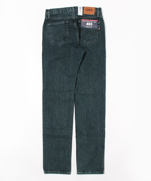 EDWIN（エドウィン）の「【EDWIN/エドウィン 403】スタンダードストレート E403-86 アーミーグリーン インターナショナルベーシック（デニムパンツ）」 - WEAR