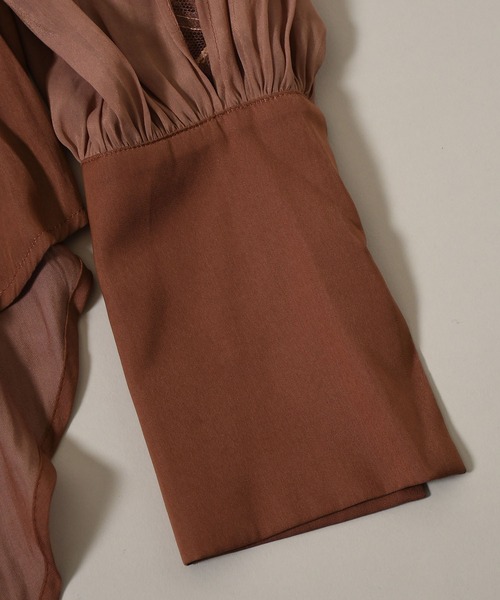 STAIR（ステア）の「【STAIR】レーススリーブブラウス（シャツ/ブラウス）」 - WEAR